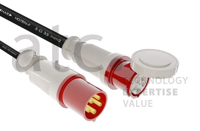 63A 3PH - 125A 3PH 2m Cable | Mains Distribution | ATComms