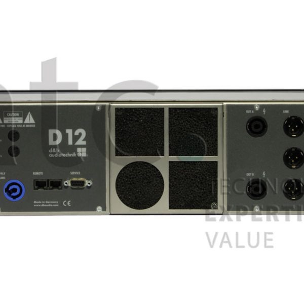 d&b D12 Digital Amplifier | Sound Equipment Hire | ATComms
