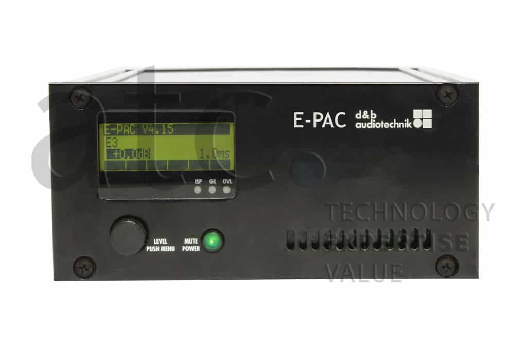 d&b E-Pac V3 Digital Amplifier (Single) - ATComms