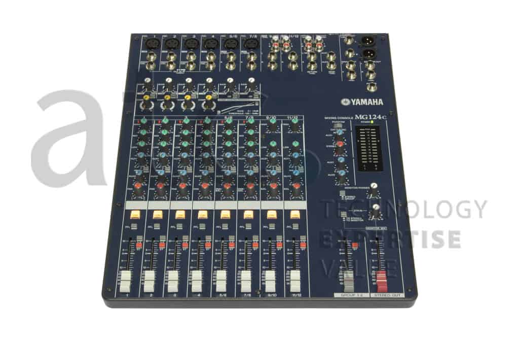 Yamaha MG124C 8 Channel Mixing Desk | ATComms