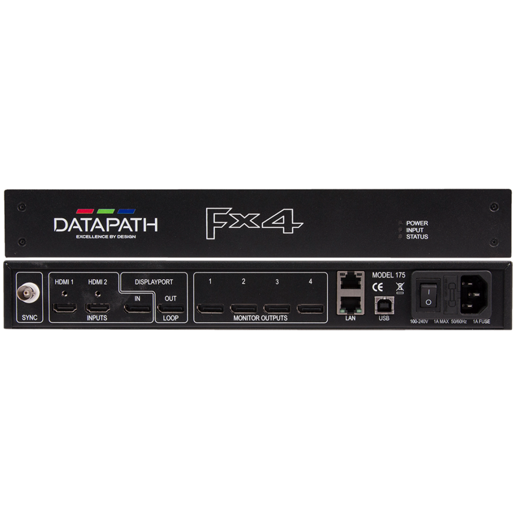 Datapath Fx4 | Video Equipment Hire | ATComms