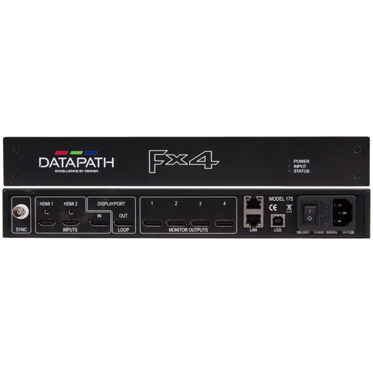 Datapath Fx4 | Video Equipment Hire | ATComms