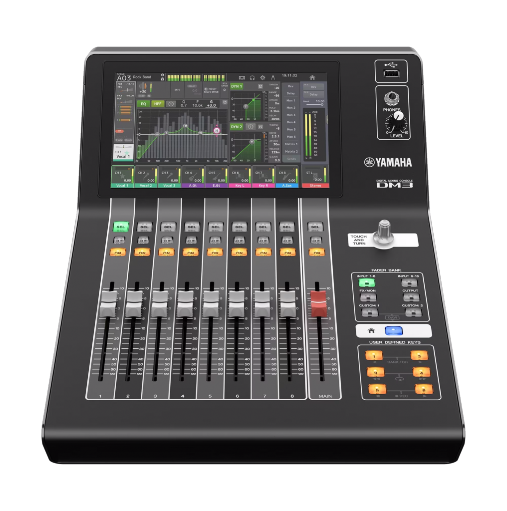 Yamaha DM3 Digital Mixing Desk | AV Hire for Events